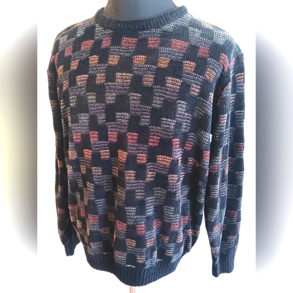 Dockers | Sweaters | Vtg Dockers Textured Dad Sweater Large Tall | Poshmark